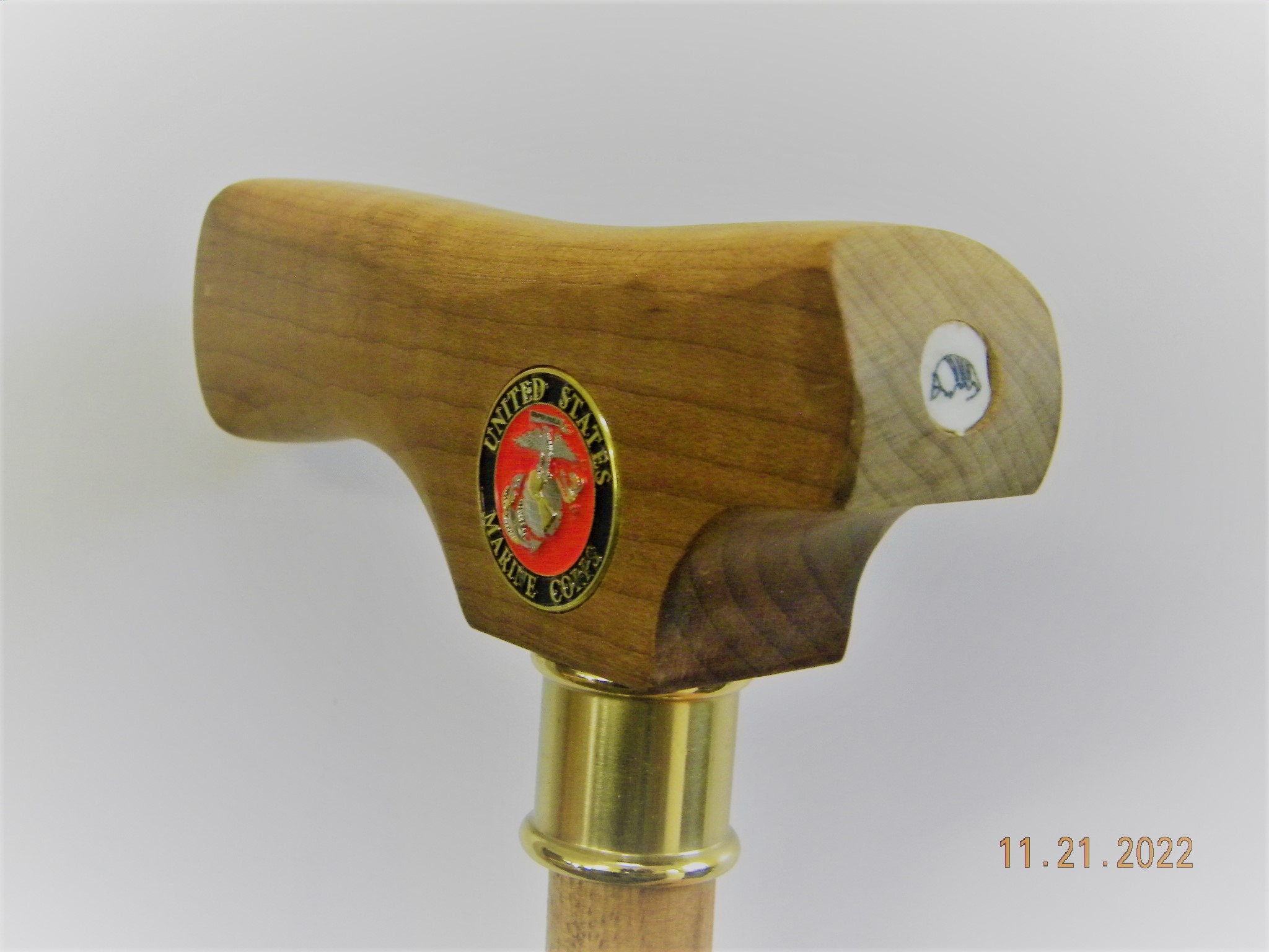 USMC Veterans Walking Cane - Etsy