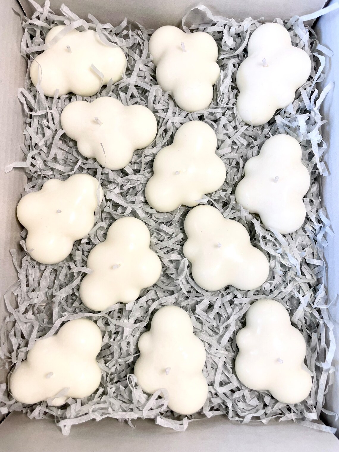 Cloud Candle Favors 3 3D White Baby Shower Bridal Shower Cloud 9 - Etsy UK