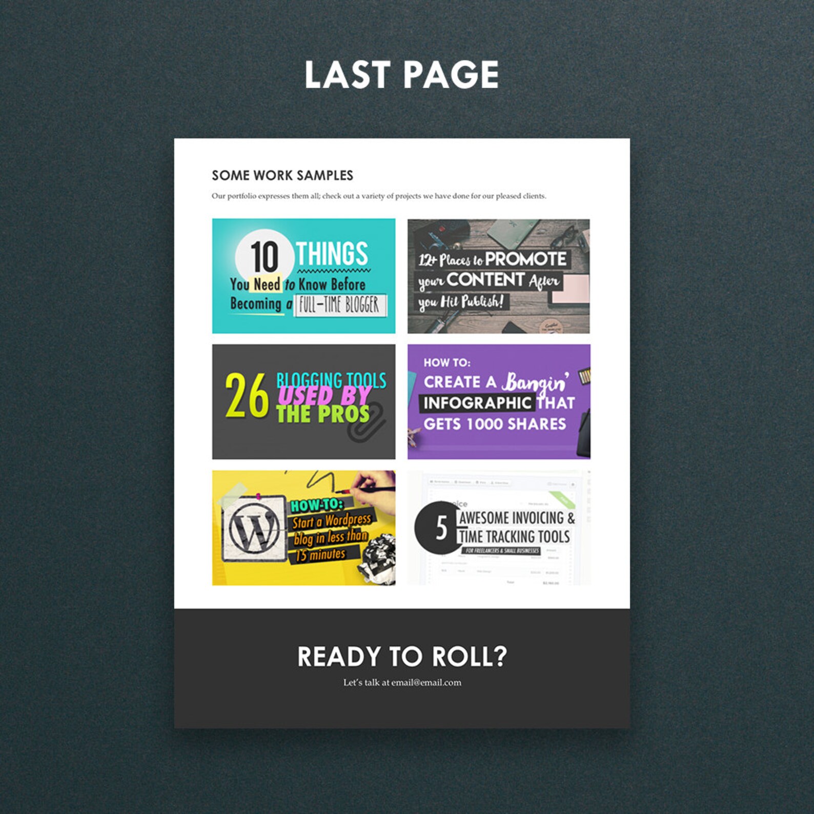 Minimalist Media Kit Template, Press Kit 3 Pages - Etsy