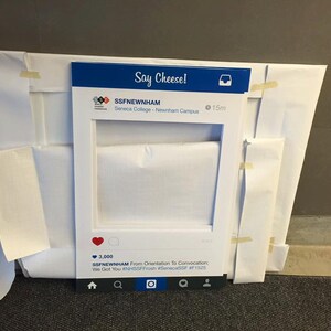 Instagram Frame, Prop Sign, Photo Booth Prop, Instagram Wedding Sign ...