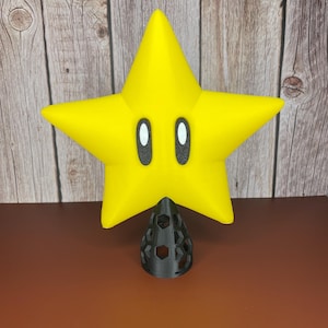 Mario Superstar Tree Topper - Etsy
