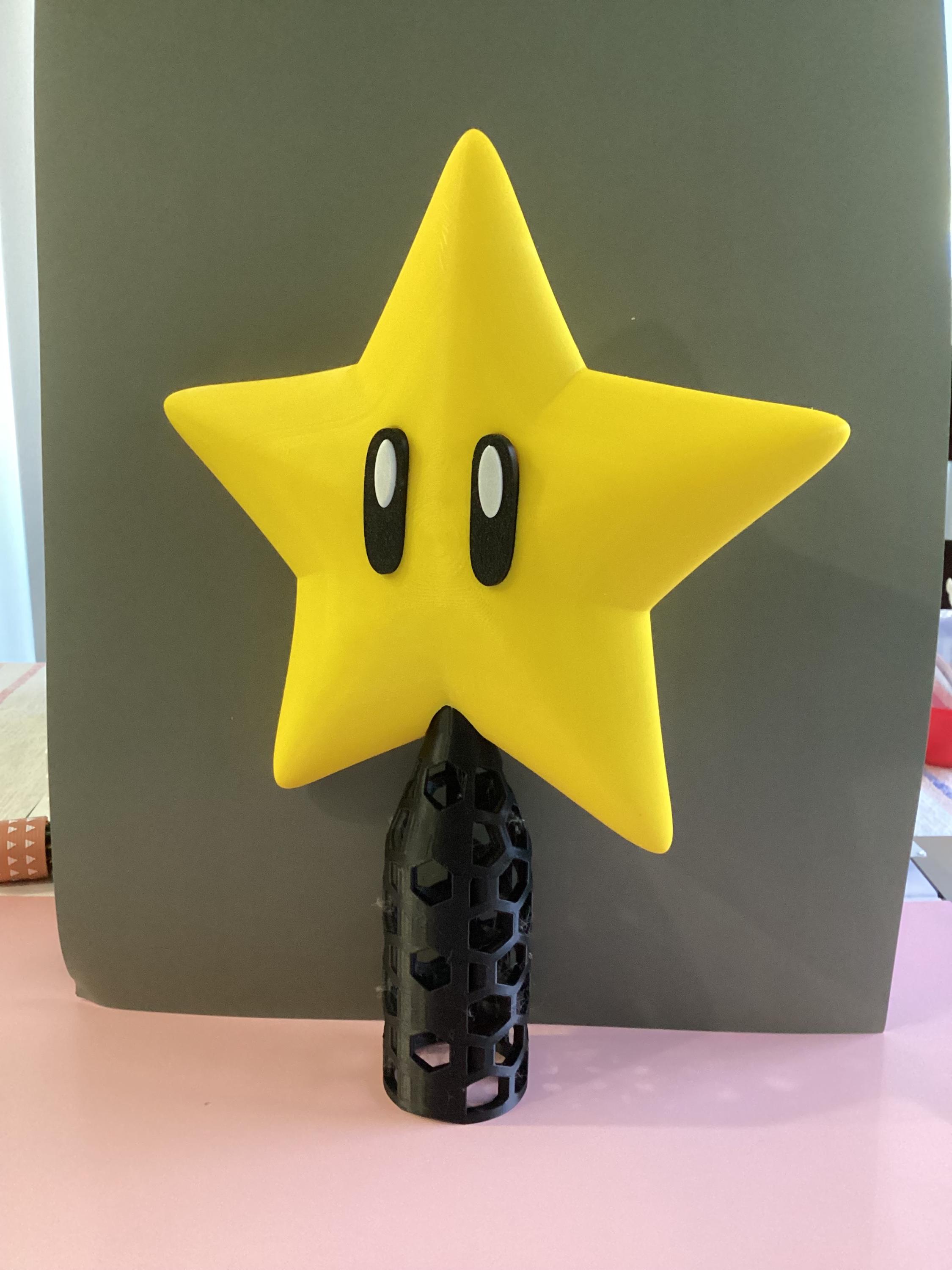 Mario Superstar Tree Topper - Etsy