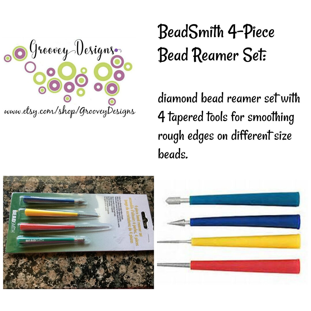 Beadsmith 4-piece Bead Reamer Set - Etsy