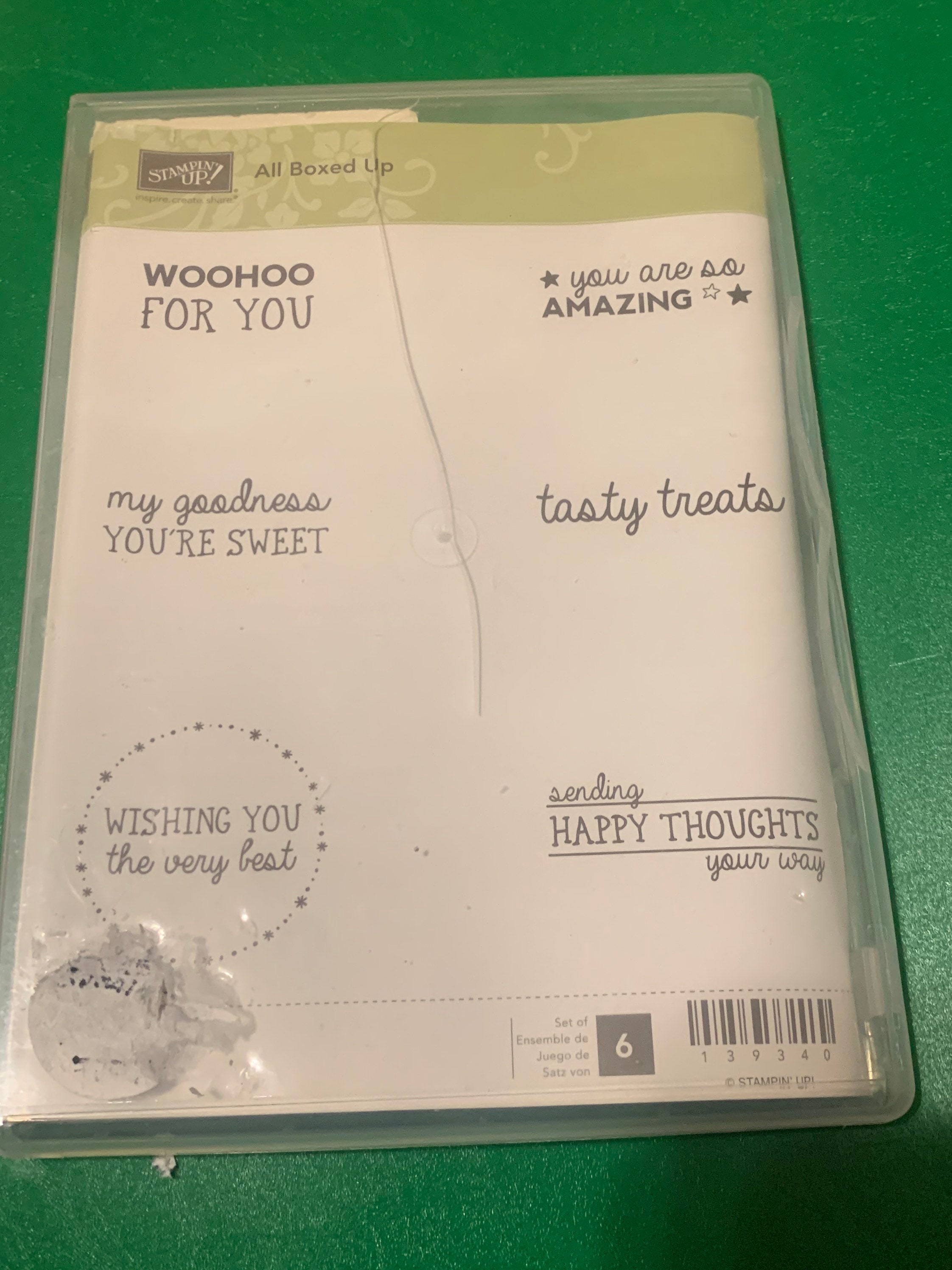 Stampin up All Boxed up Stamp Set - Etsy