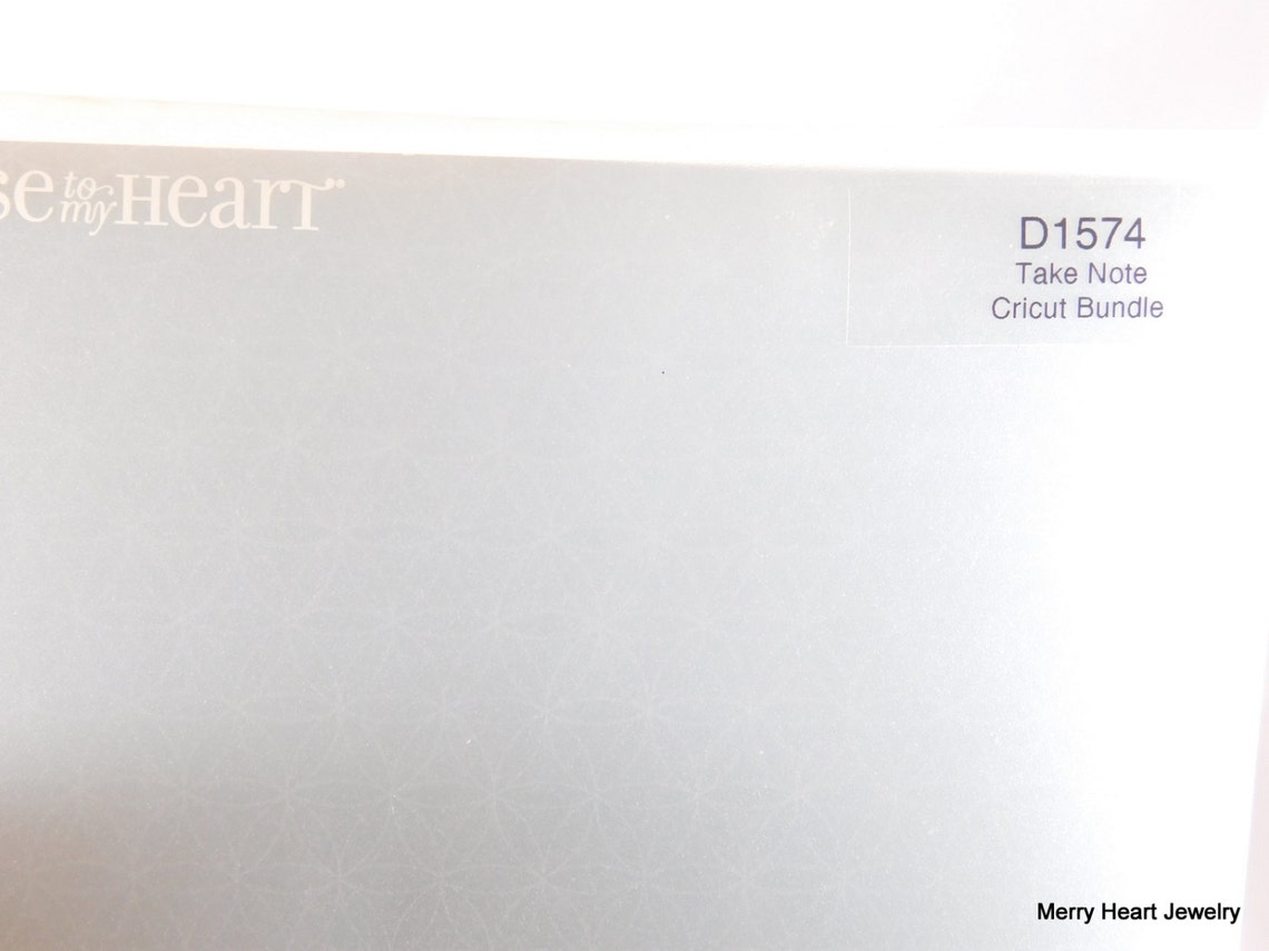 Take Note Cricut Bundle - Etsy