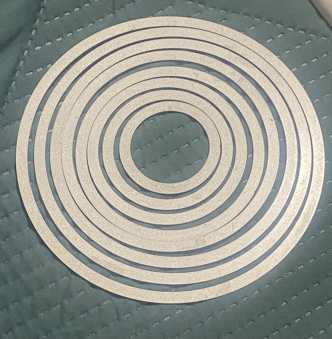 Nesting Circles Die Cuts-8 Pieces - Etsy