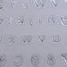Curlicue Alphabet Cricut Collection - Etsy