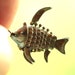 Vintage Chinese Sterling Silver Articulate Enameled Fish With - Etsy