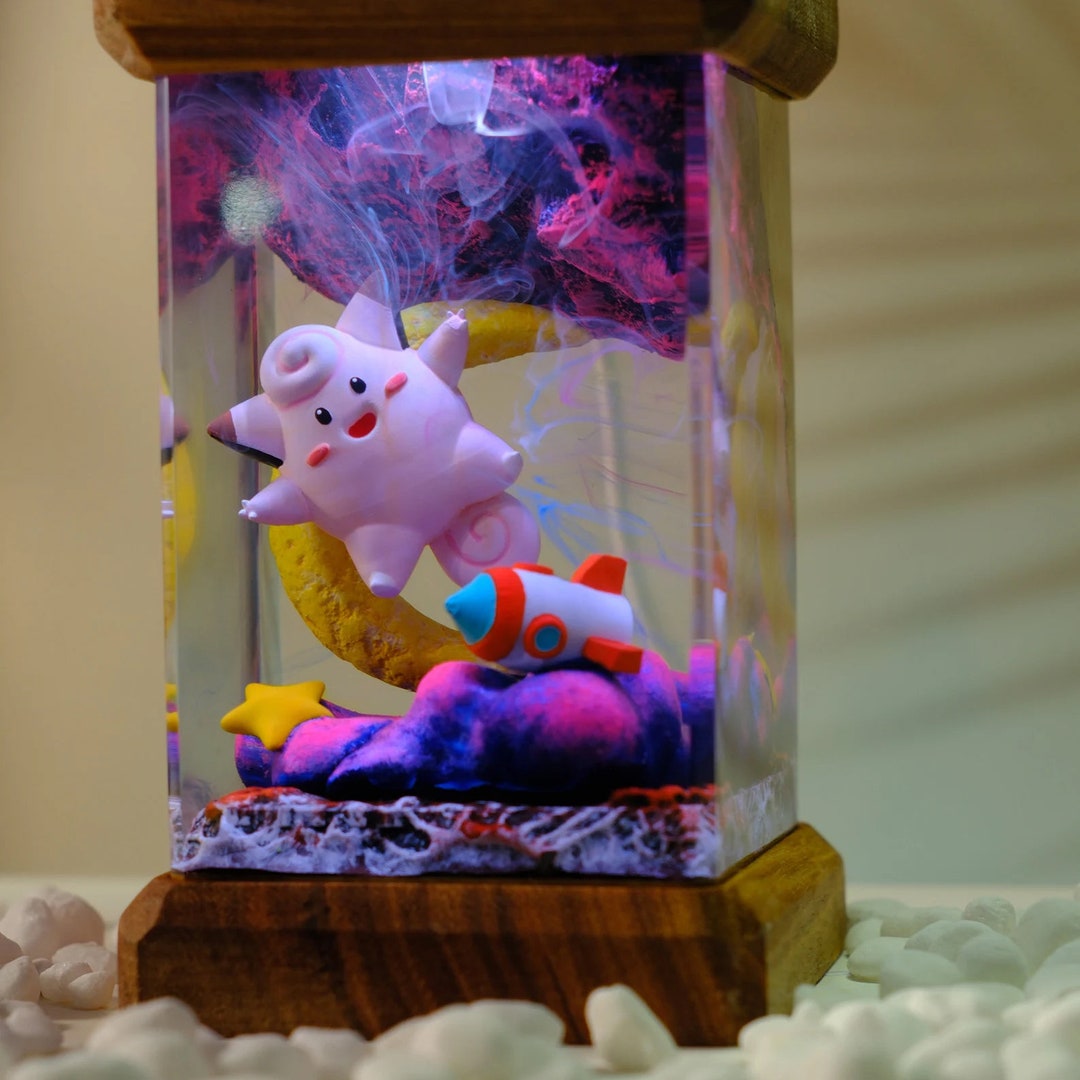 DITTO Pokemon Resin Diorama Lamp, Custom Diorama Kit, Pokemon Gifts and ...