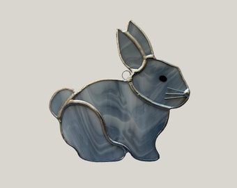 Rabbit Suncatcher | Etsy