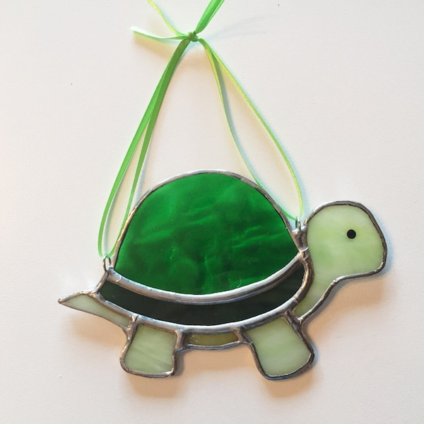 Turtle Stained Glass - Etsy