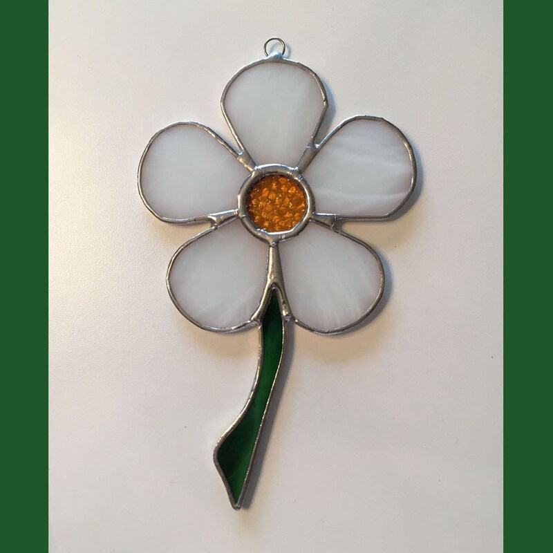 Stained Glass Daisy - Etsy