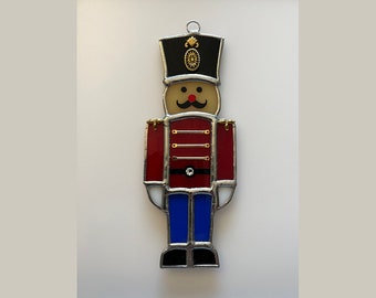 Stained Glass Nutcracker - Etsy