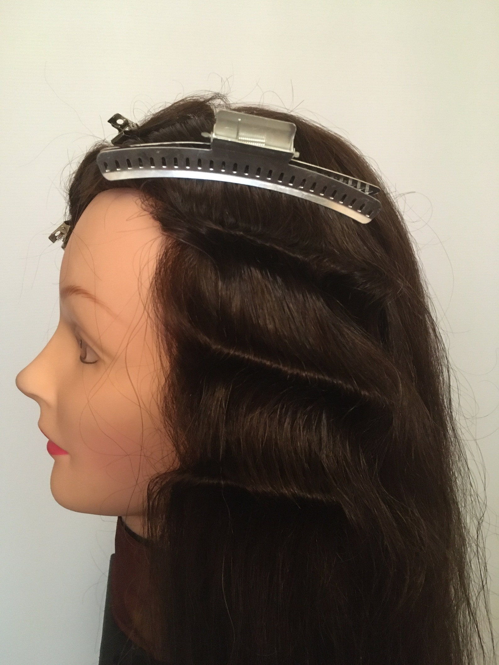 Retro Aluminium Wave Clips 3 Inch 4 Inch and - Etsy