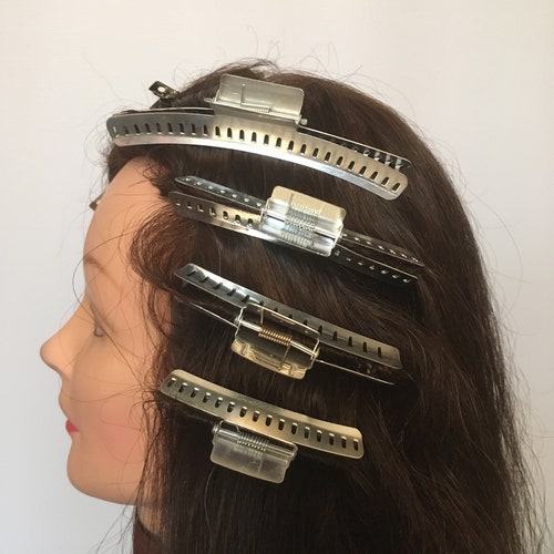 Retro Aluminium Wave Clips 3 Inch 4 Inch and - Etsy