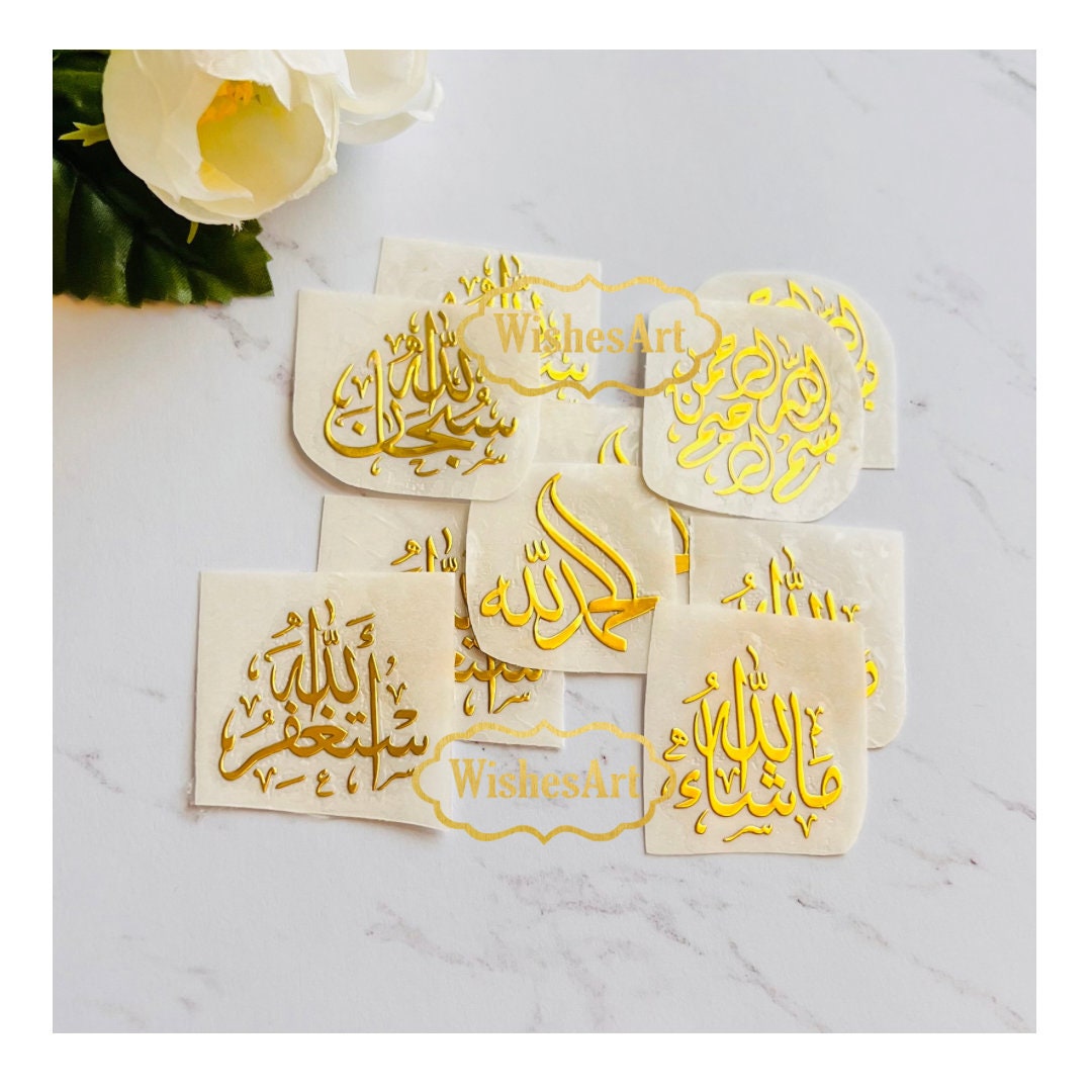 10 Pieces 1”/1.5”/2” Metal Stickers for Resin No Background the Round ...