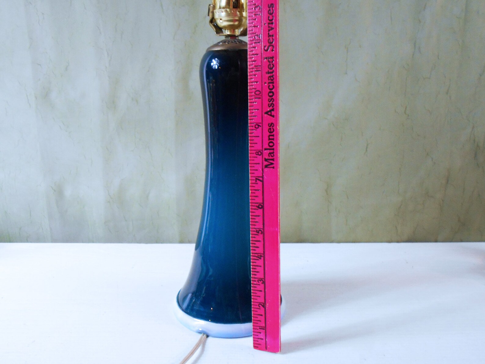 Empoli Cased Glass Table Lamp Handmade Glass Lamp From Italy - Etsy