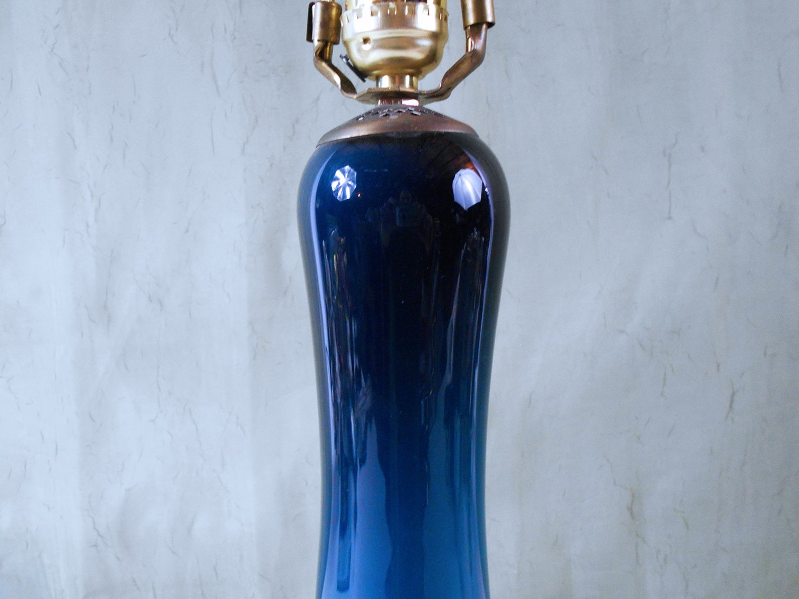 Empoli Cased Glass Table Lamp Handmade Glass Lamp From Italy - Etsy