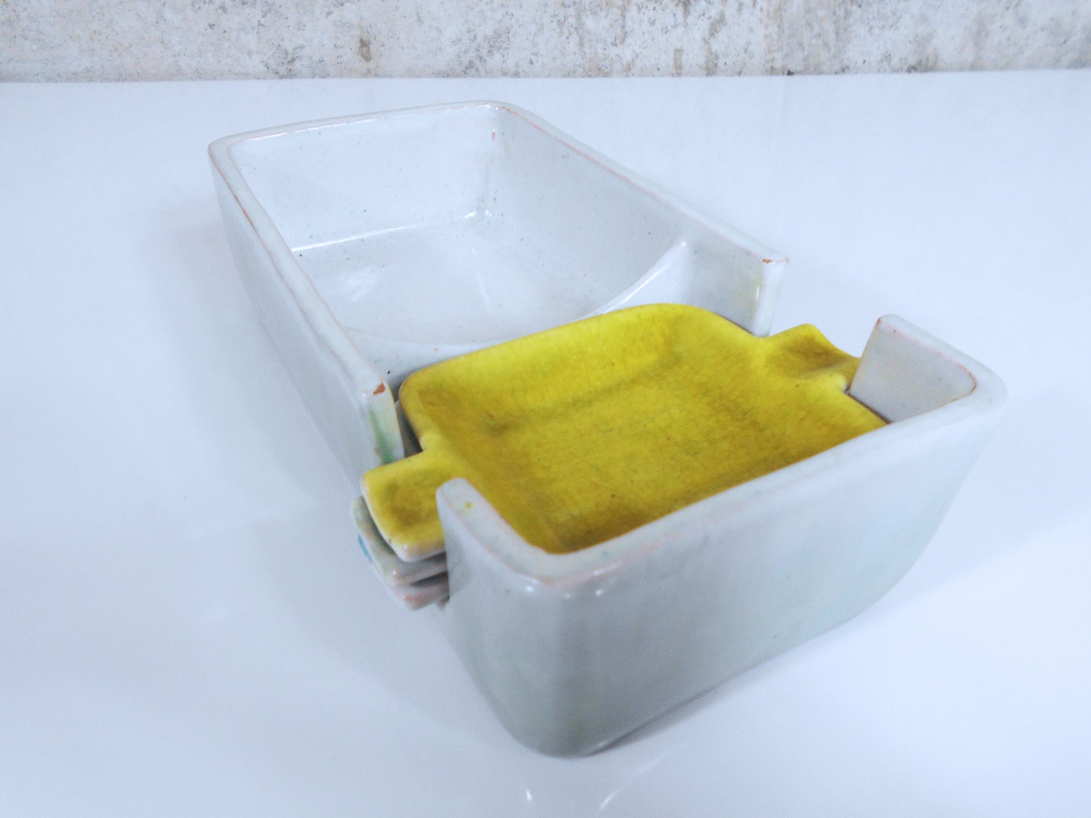 Alvino Bagni for Raymor - Cigarette Box With Individual Ashtrays and ...