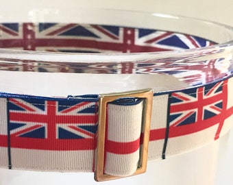 Navy ribbon belt | Etsy