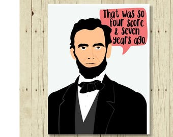 Buff Abe Lincoln - Etsy