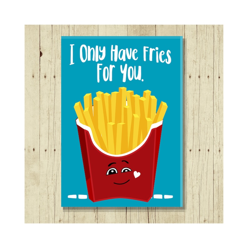 Food Puns Funny Fridge Magnets French Fries French Fry Art - Etsy
