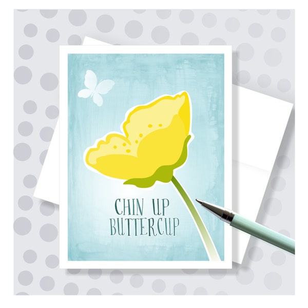 Chin up Buttercup - Etsy
