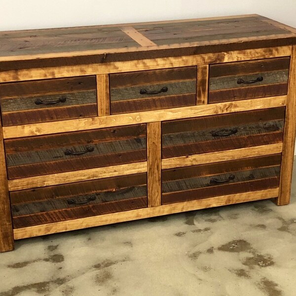 Rustic Dresser - Etsy