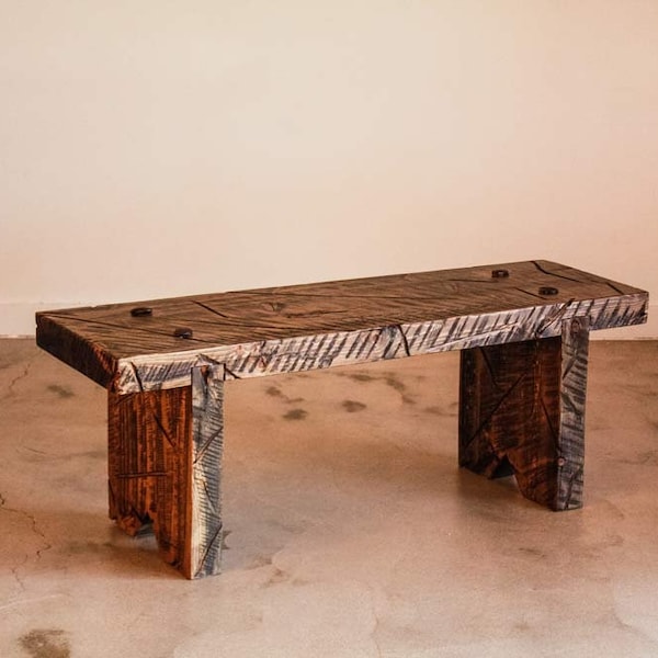 Pine Bench - Etsy