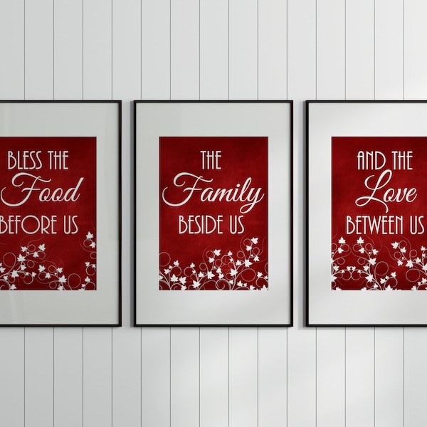 Red Kitchen Decor - Etsy