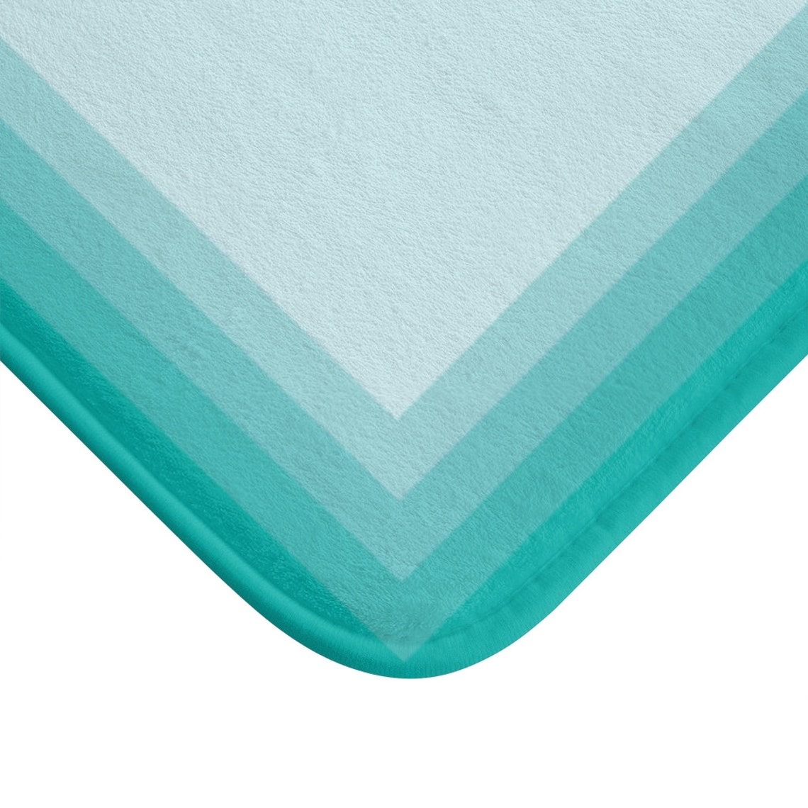 Aqua Floor Mat Abstract Bathroom Mat Aqua Kitchen Floor Mat - Etsy