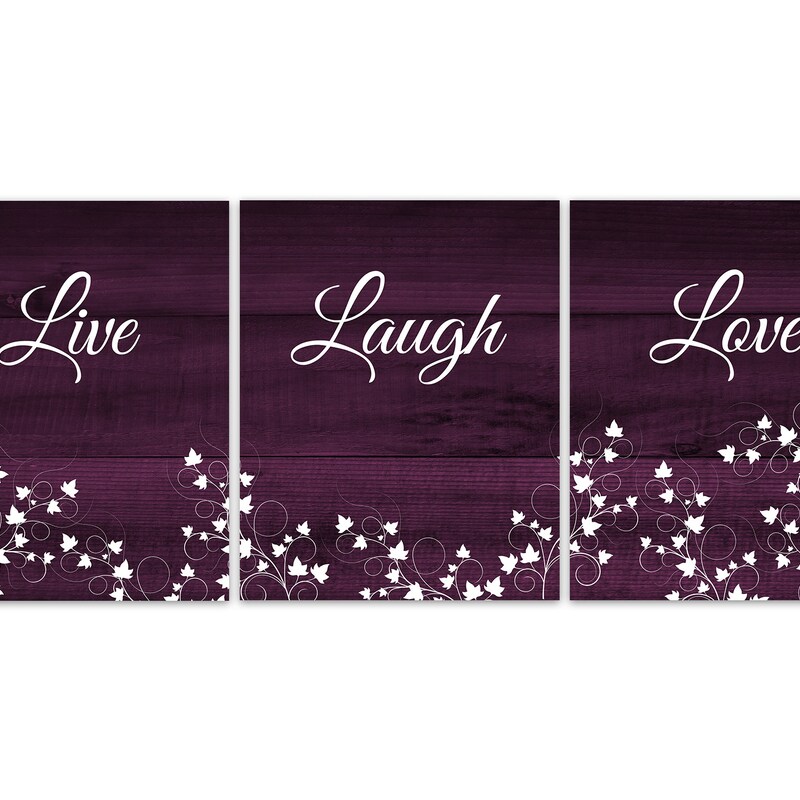 Rustic Purple Decor - Etsy