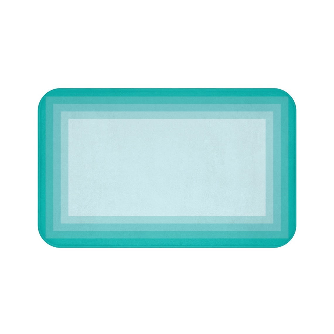 Aqua Floor Mat Abstract Bathroom Mat Aqua Kitchen Floor Mat - Etsy