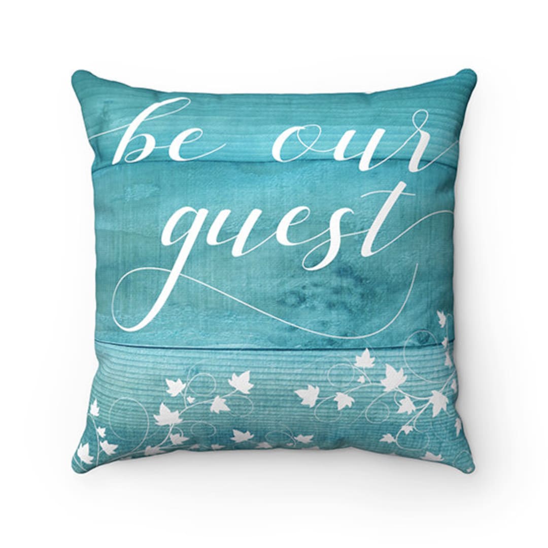 Welcome Friends Pillow, Be Our Guest Pillow, Throw Pillow Cover ...