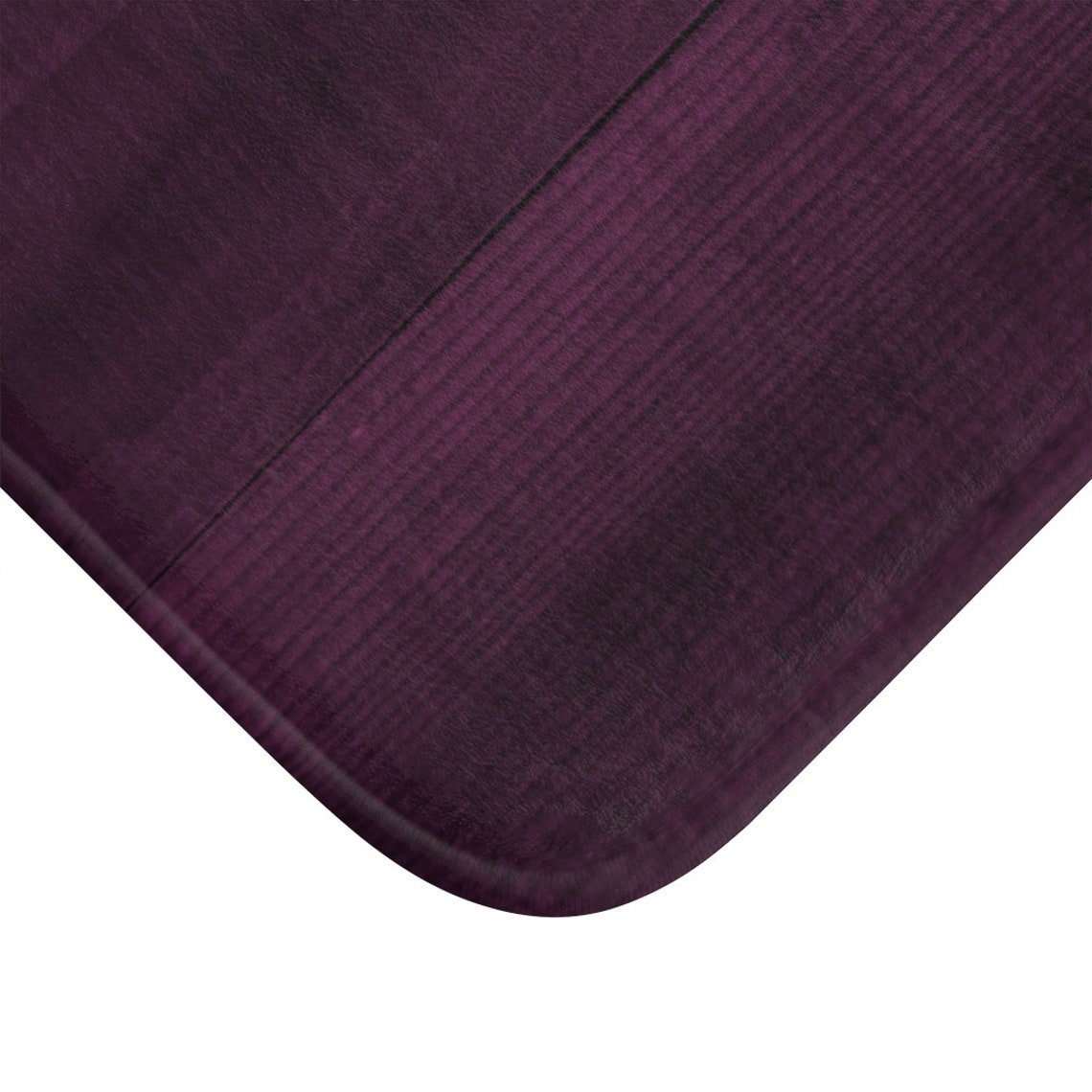 Purple Wood Floor Mat Purple Bathroom Mat Farmhouse Kitchen - Etsy