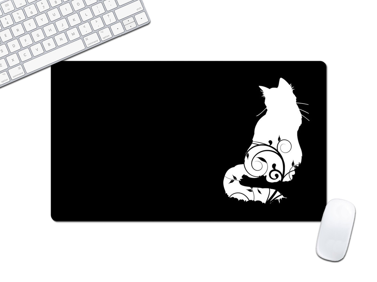 Cat Desk Mat Desk Accessory for Office and Home Office Black - Etsy