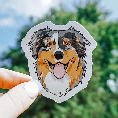 Australian Shepherd Sticker - Etsy