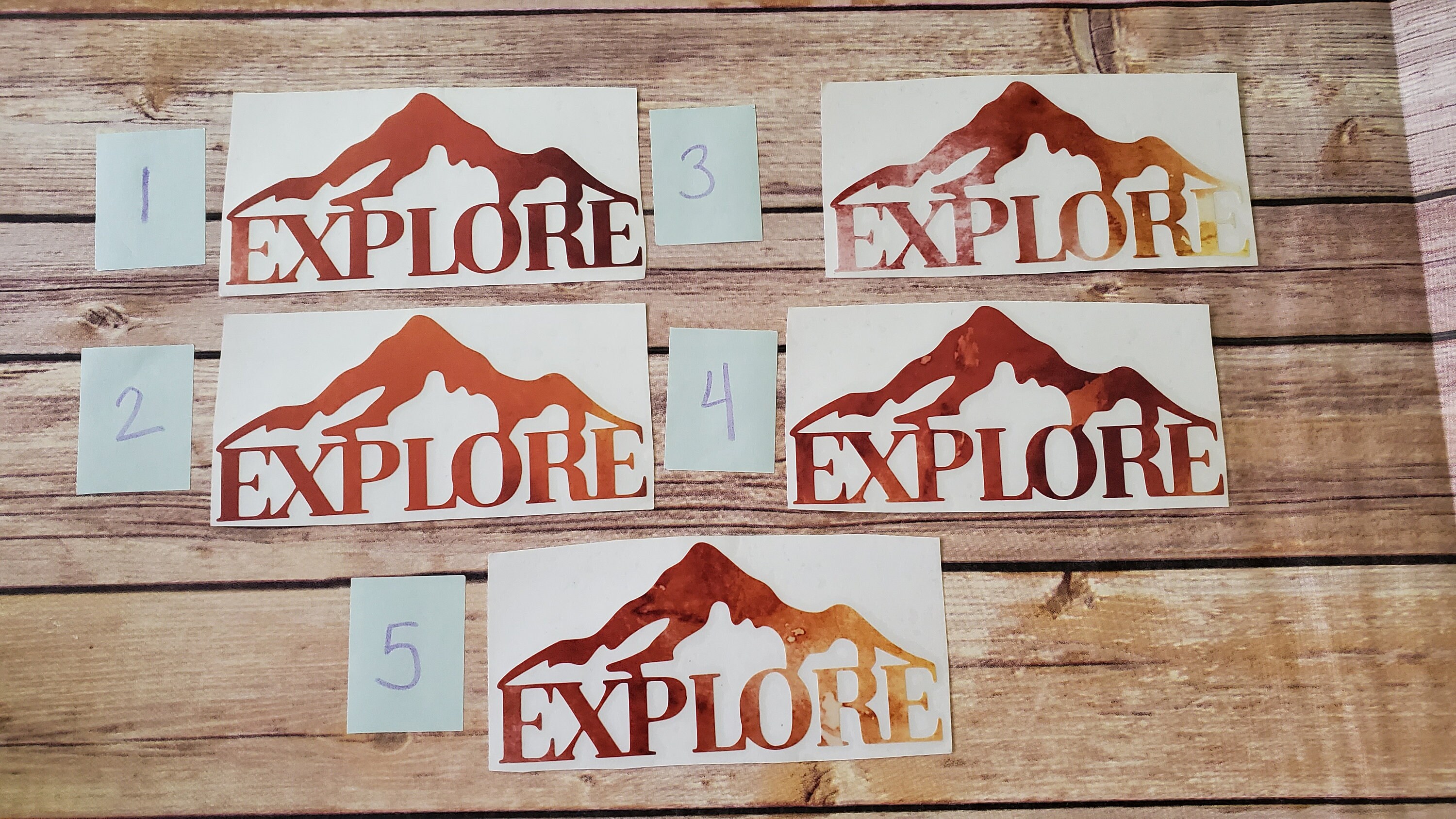 Explore & Escape Vinyl Decals / Yeti Car Laptop Stickers | Etsy