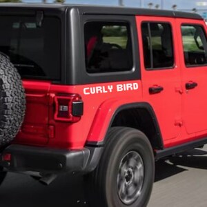 Custom Rear Fender Decal / Personalized Jeep Name Stickers / Jeep ...