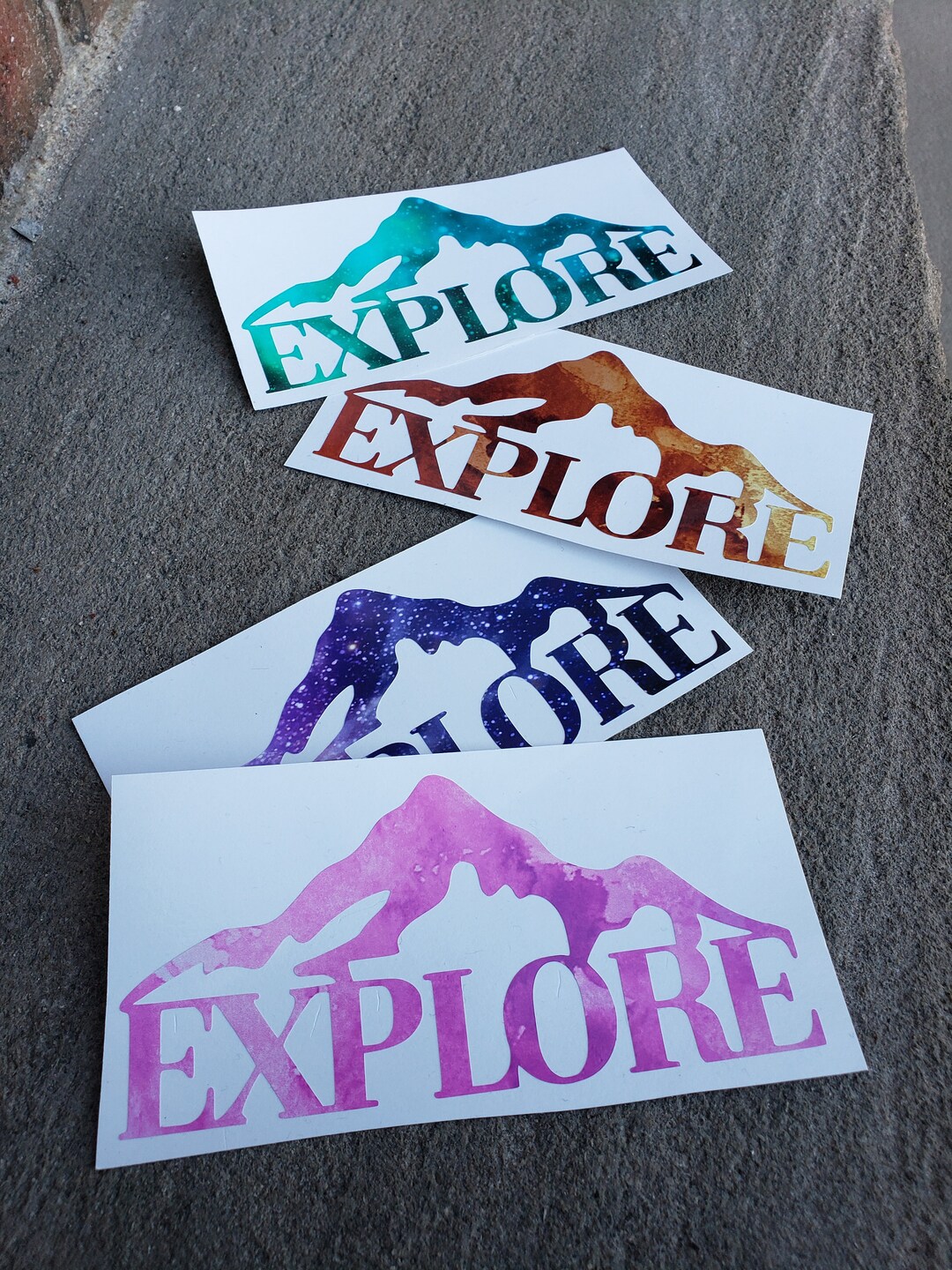 Explore & Escape Vinyl Decals / Yeti, Car, Laptop Stickers - Etsy