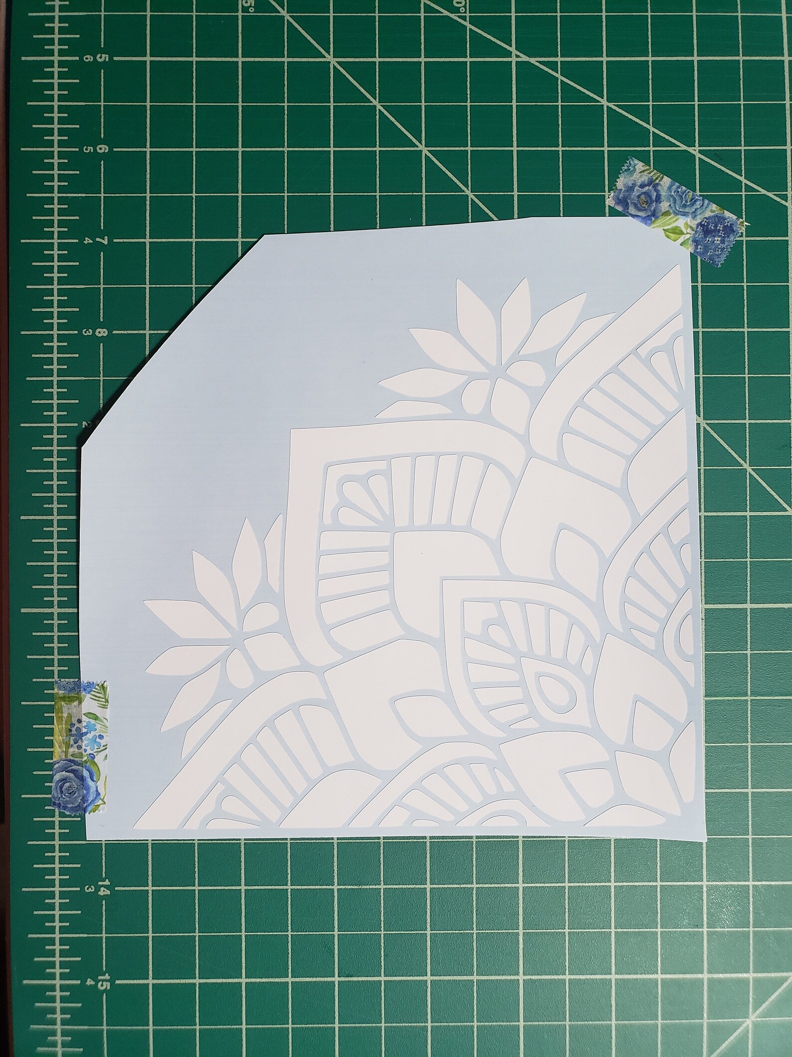 Mandala Corner Vinyl Decal / Yeti, Car, Laptop Stickers - Etsy