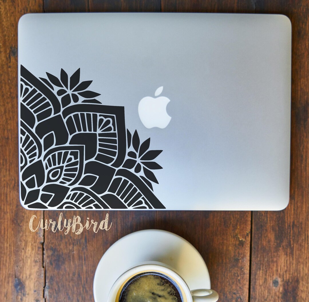 Mandala Corner Vinyl Decal / Yeti, Car, Laptop Stickers - Etsy