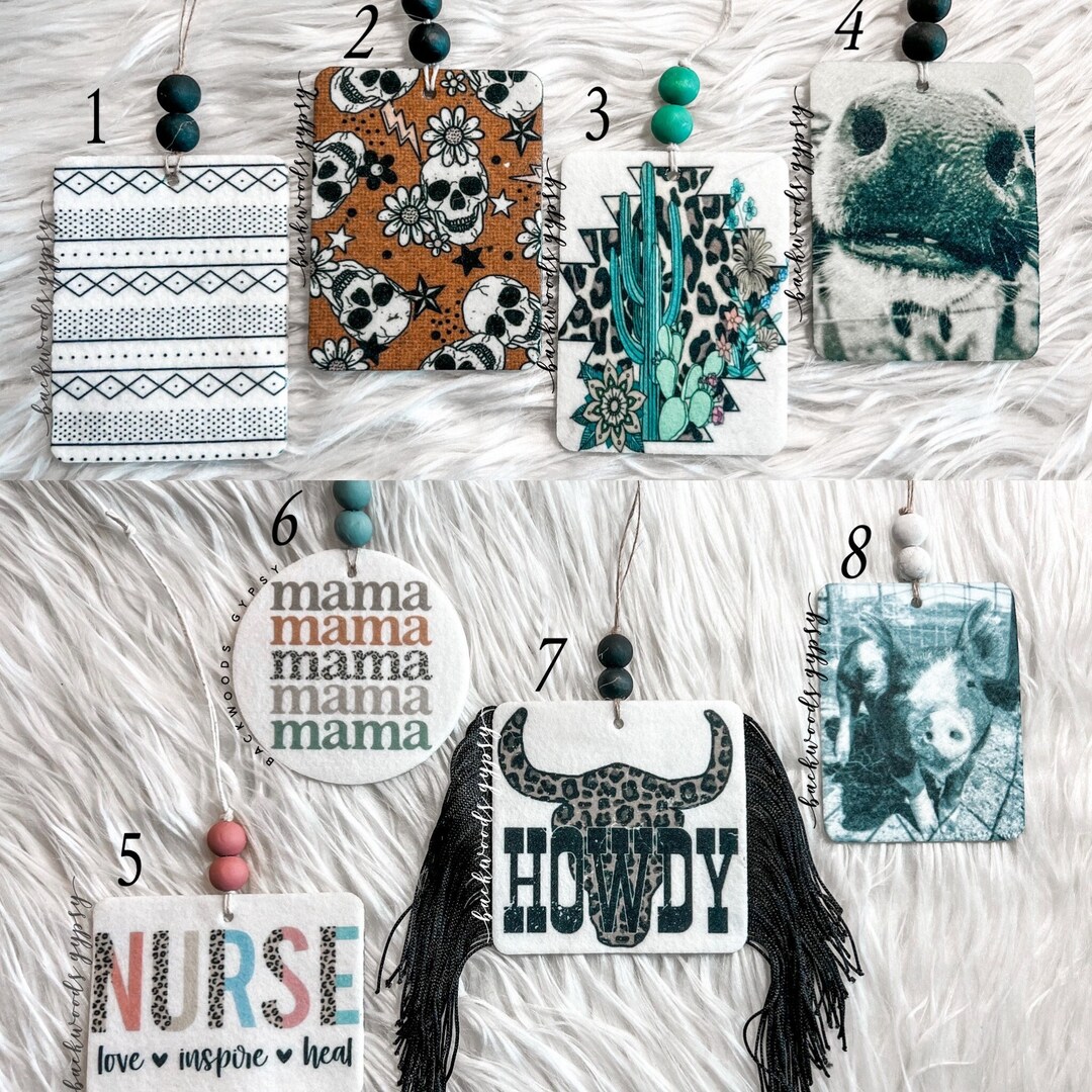 Felt Freshies; Western; Country; Skull; MAMA - Etsy