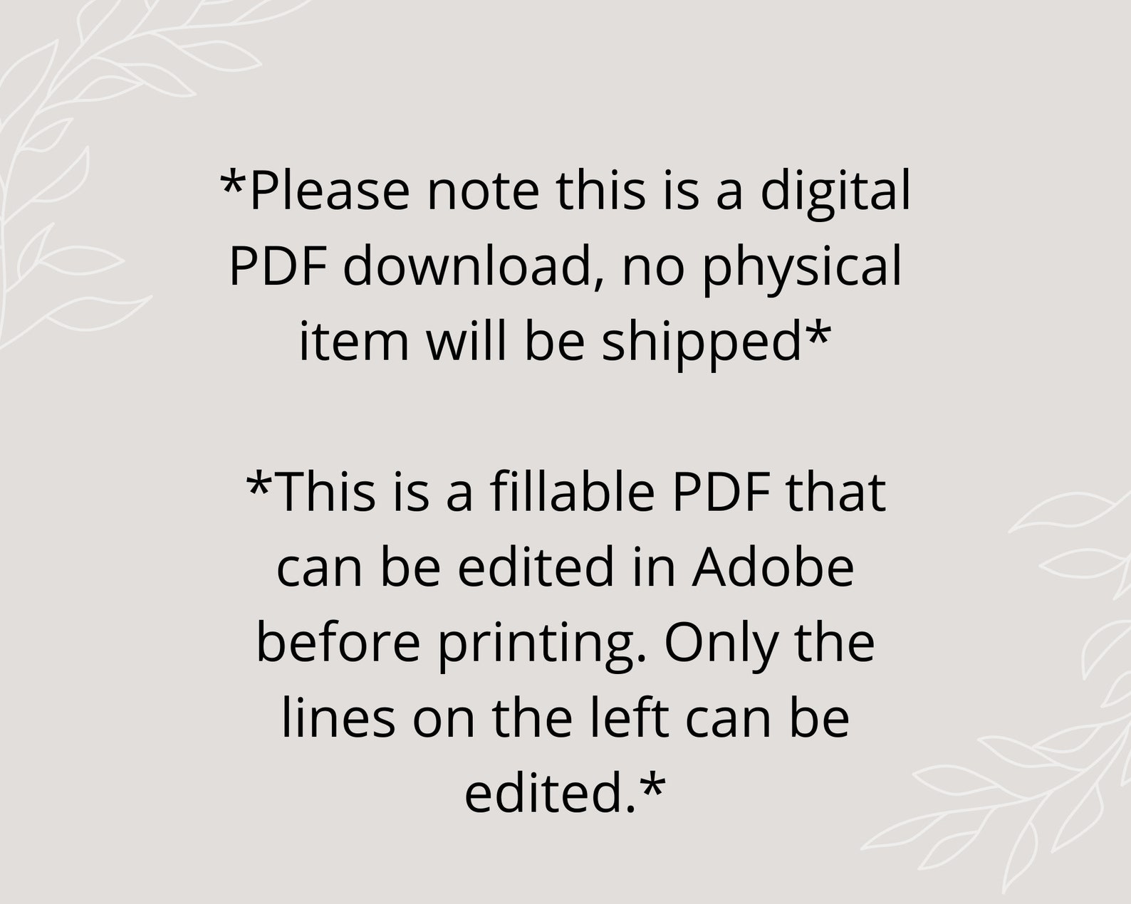 Fillable PDF Printable Behavior Chart, Blank, Digital Download - Etsy