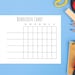 Blank Behavior Chart Poster, Printable, Digital Download - Etsy