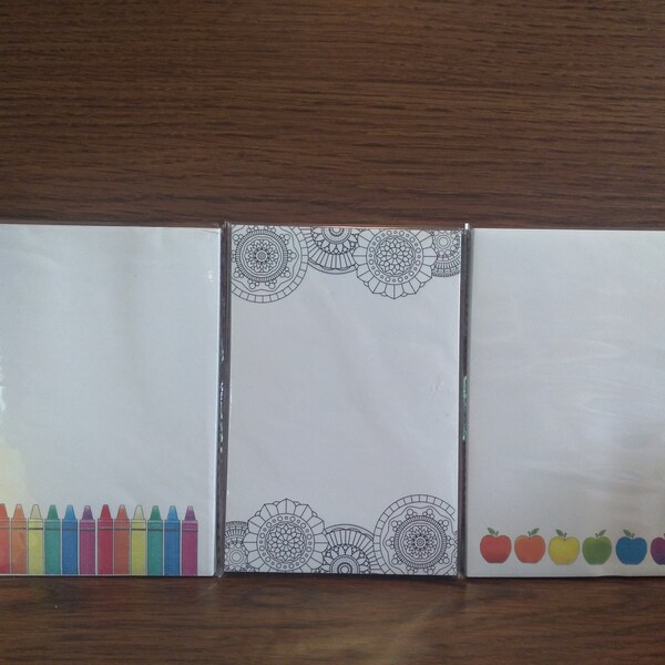 Handmade Notepad - Etsy