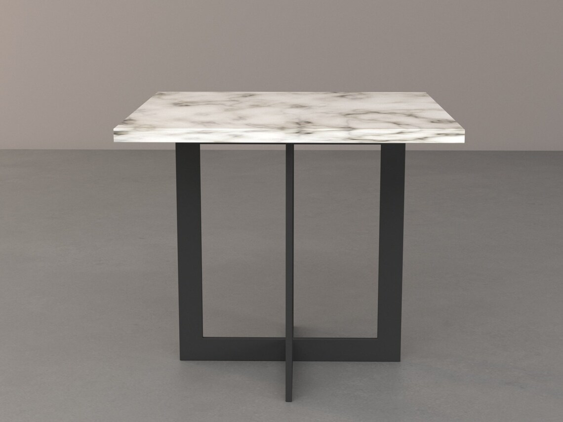 Metal COFFEE Table Base Steel Side Table Legs End Table - Etsy