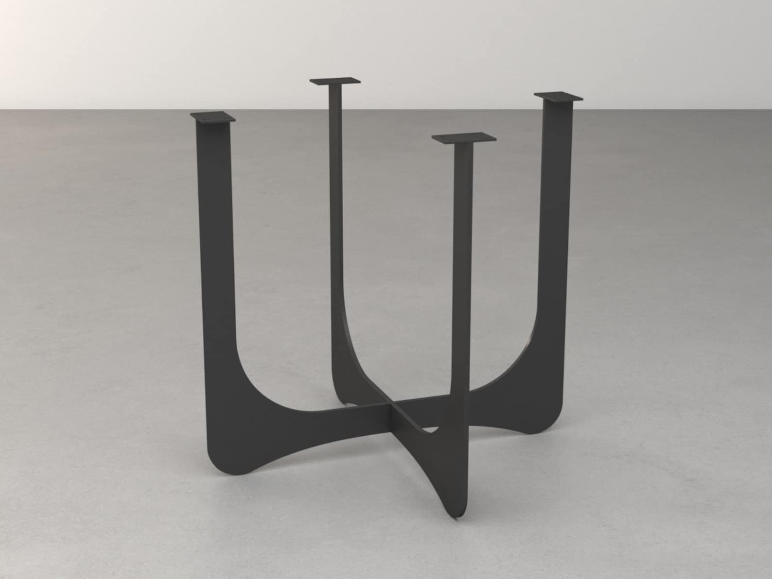 Mid-century Modern COFFEE Table Base Vintage Inspired | Etsy