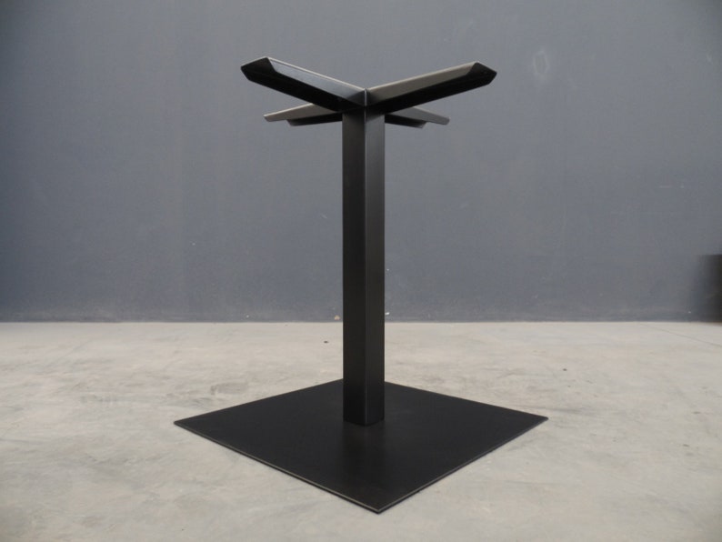 Iron Table Base Steel Kitchen Table Base Pedestal Table - Etsy