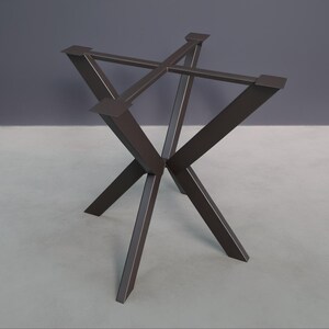 Bar Height Metal Table Base | High Pub Table Base | Custom Bistro Table ...